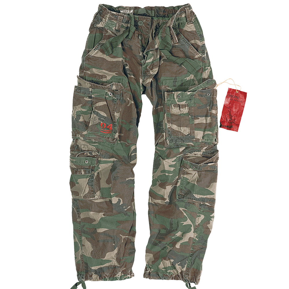 MENS ARMY PARATROOPER COMBAT CARGO BAGGY WORK TROUSERS PANTS WOODLAND MENS ARMY PARATROOPER COMBAT CARGO BAGGY WORK TROUSERS PANTS WOODLAND