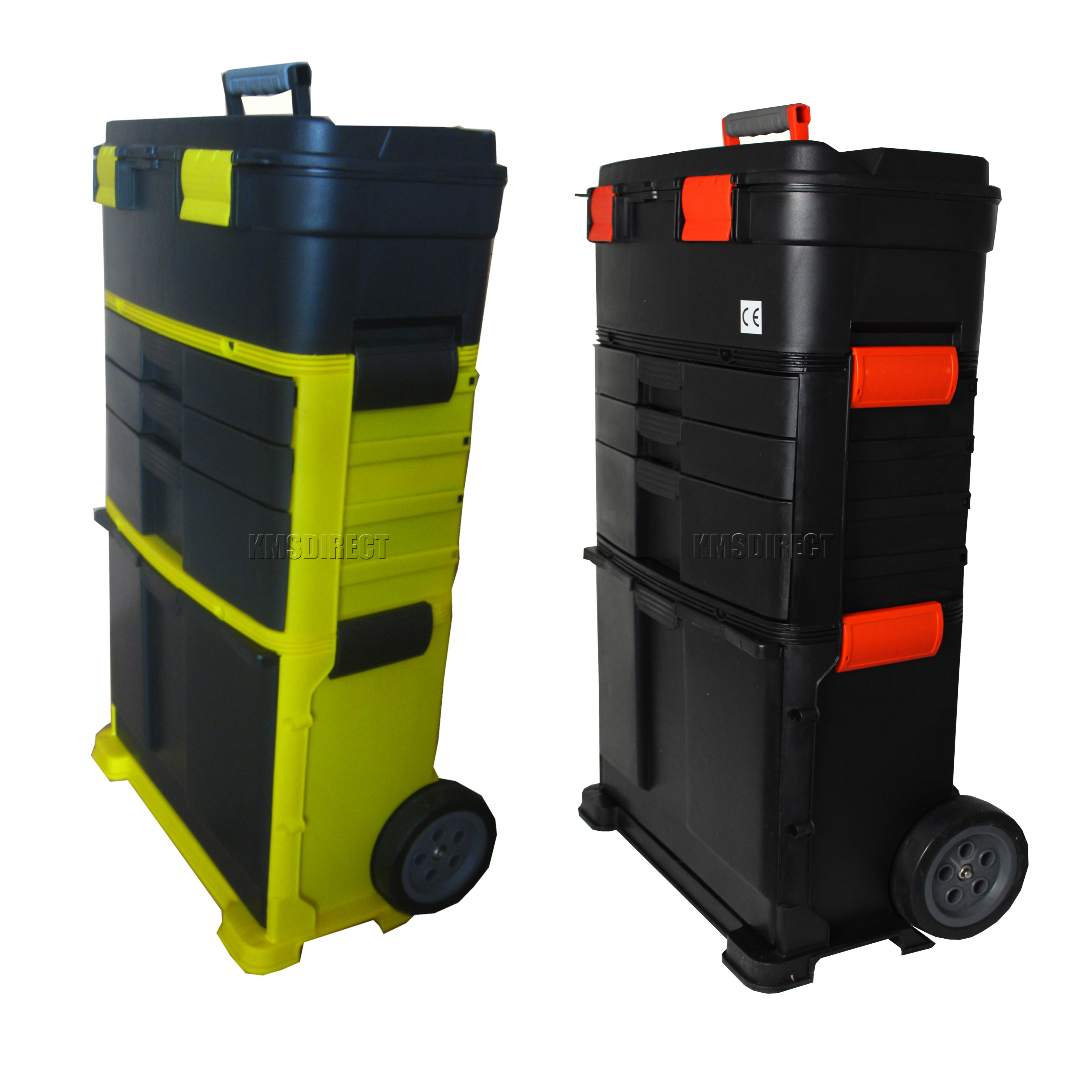 Foxhunter Mobile Roller Work Shop Chest Trolley Storage Tool Box Cart