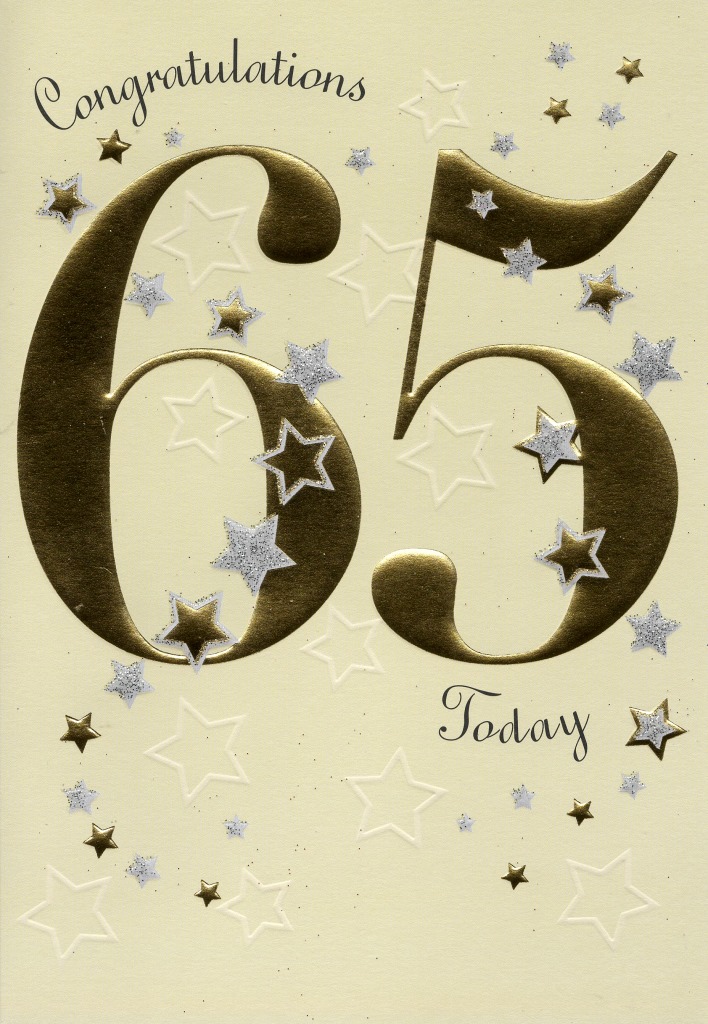 Happy 65th Birthday Greeting Card Lovely Greetings Cards Nice Verse EBay Happy 65th Birthday Greeting Card Lovely Greetings Cards Nice Verse EBay