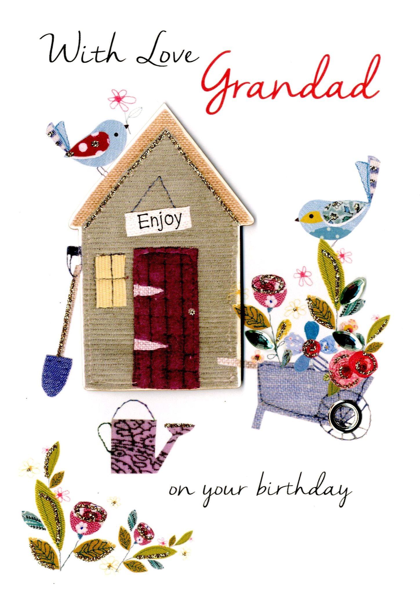 With Love Grandad Birthday Greeting Card Cards Love Kates With Love Grandad Birthday Greeting Card Cards Love Kates