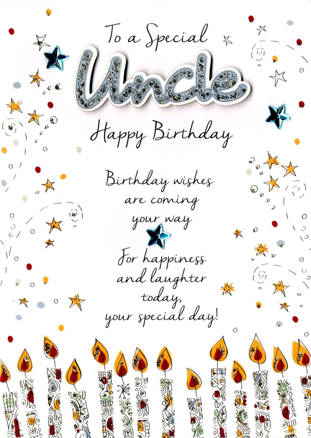 Special Uncle Birthday Greeting Card Cards Love Kates Special Uncle Birthday Greeting Card Cards Love Kates