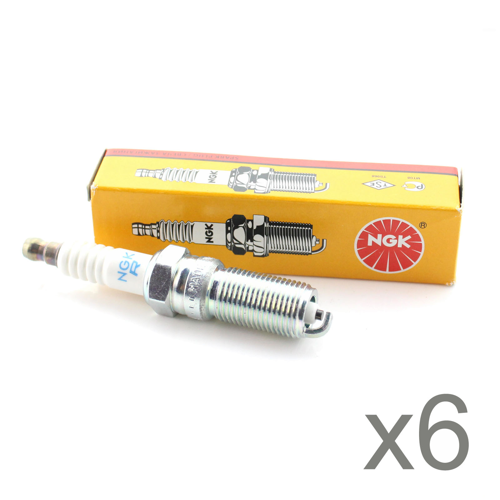 6x For Toyota Land Cruiser J12 4.0 NGK Yellow Box Spark Plugs | eBay UK
