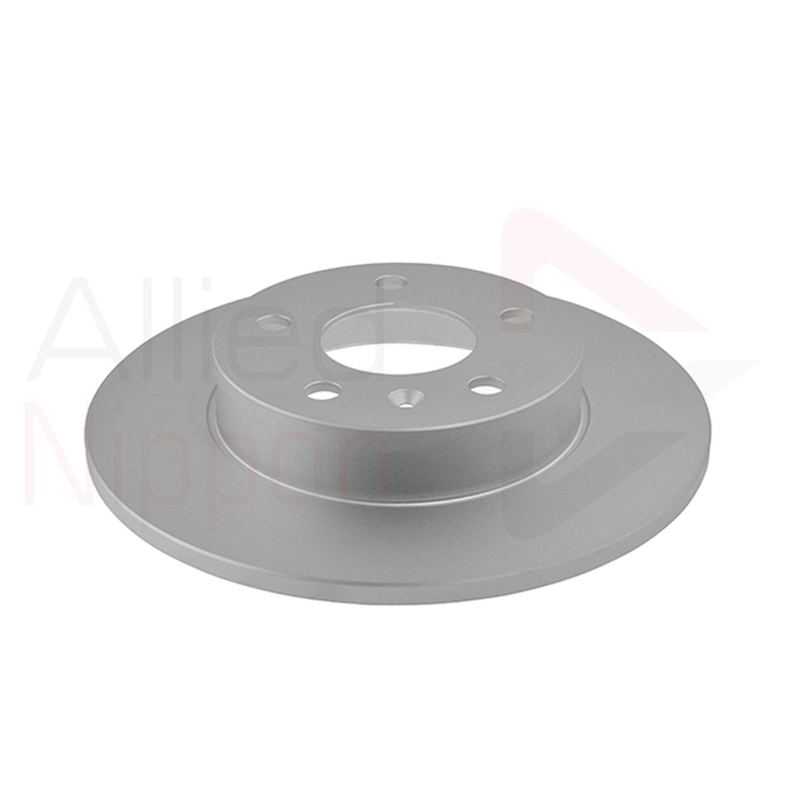 Allied Nippon Rear Brake Discs Solid 263.2mm For Opel Astra H 1.3 CDTI ...