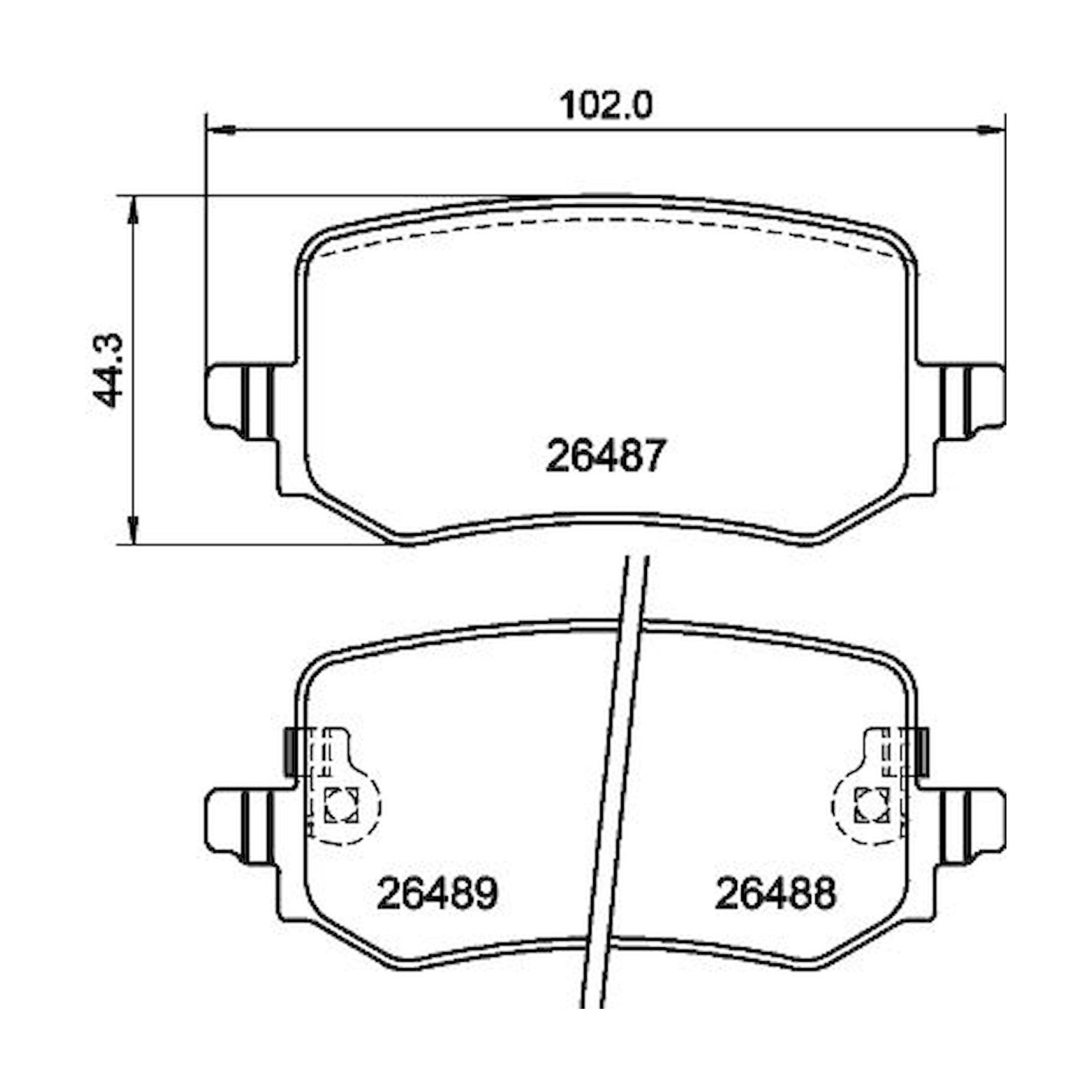 DON Brake Pads - PCP2053 | eBay
