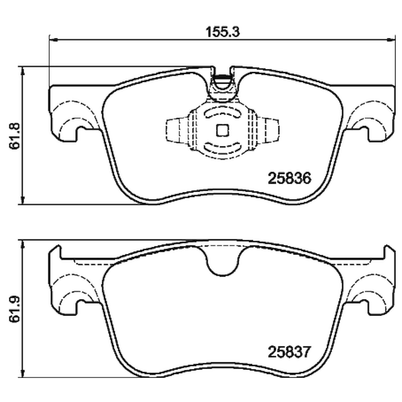DON Brake Pads - PCP2050 | eBay UK