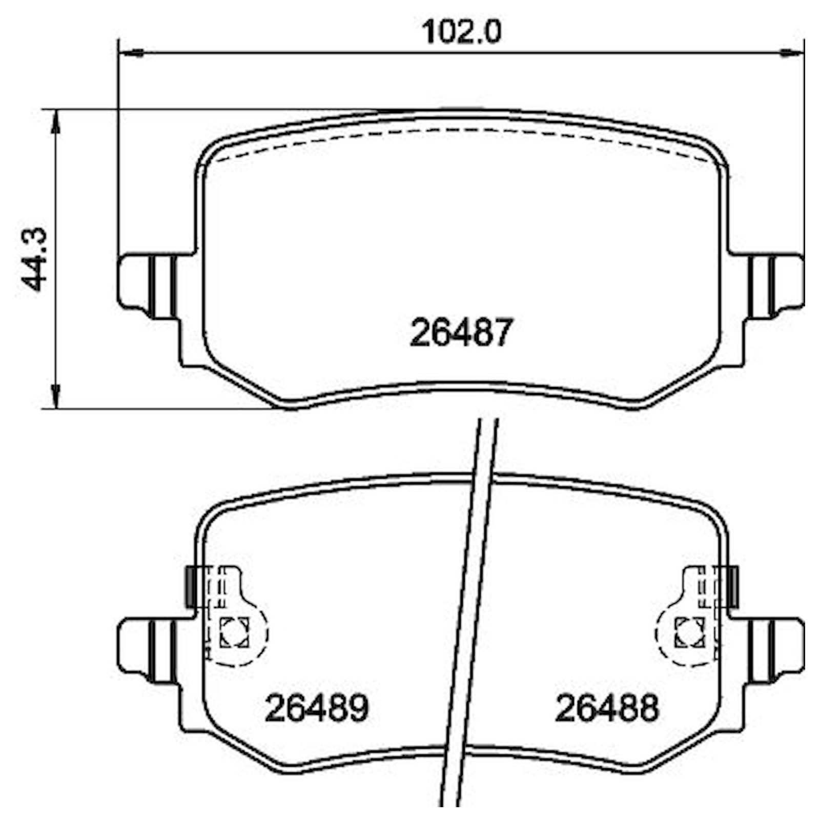 DON Brake Pads - PCP2053 | eBay UK