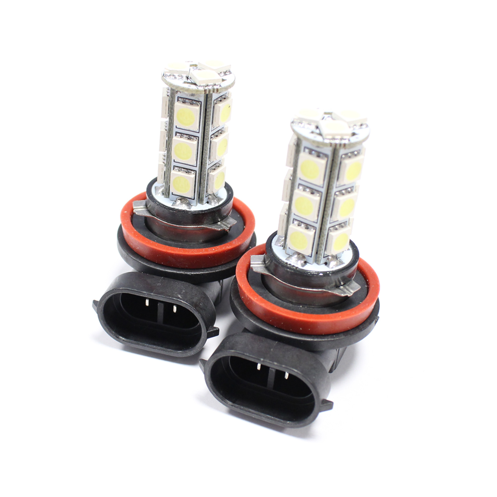2x White 18-SMD LED [H11,711] 12v Fog Light Bulbs | eBay