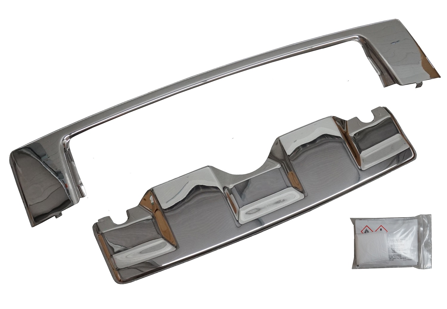 Stainless steel front bumper skid plate Land Rover Freelander 2 2011 ...