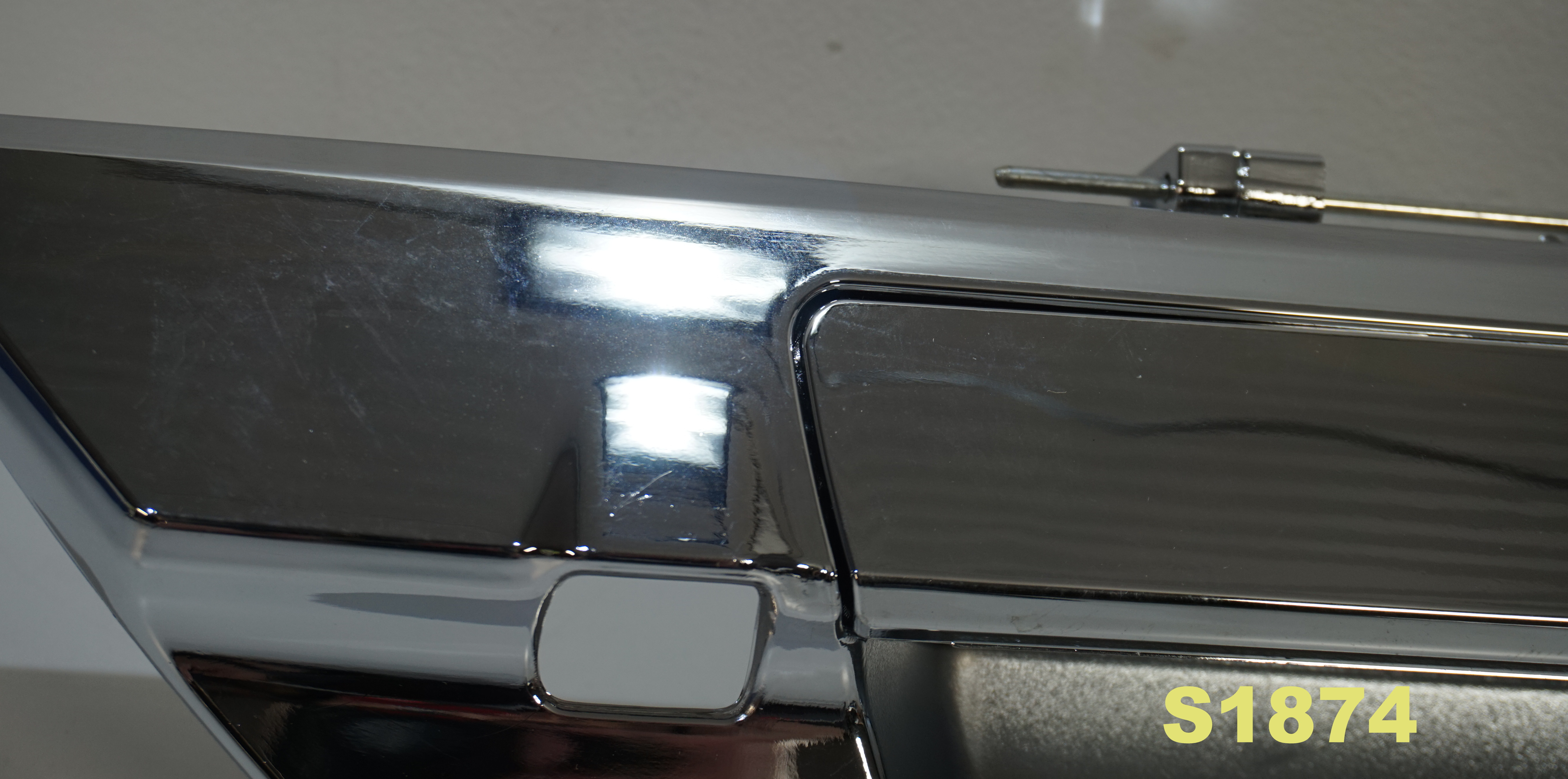 Chrome Tailgate handle with camera hole for Toyota Hilux Mk8 Revo ...
