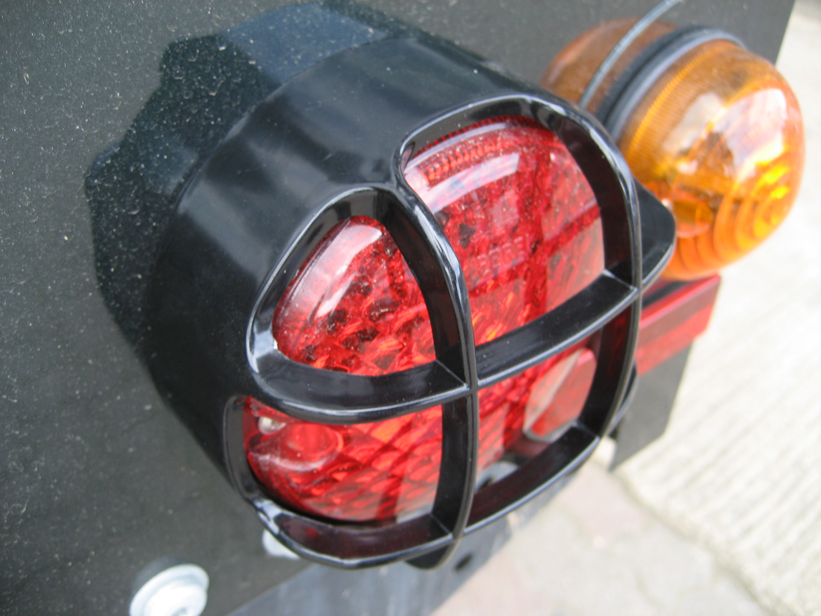 Rear Light Guard for Land Rover Defender NAS lamp NEW grille fog ...