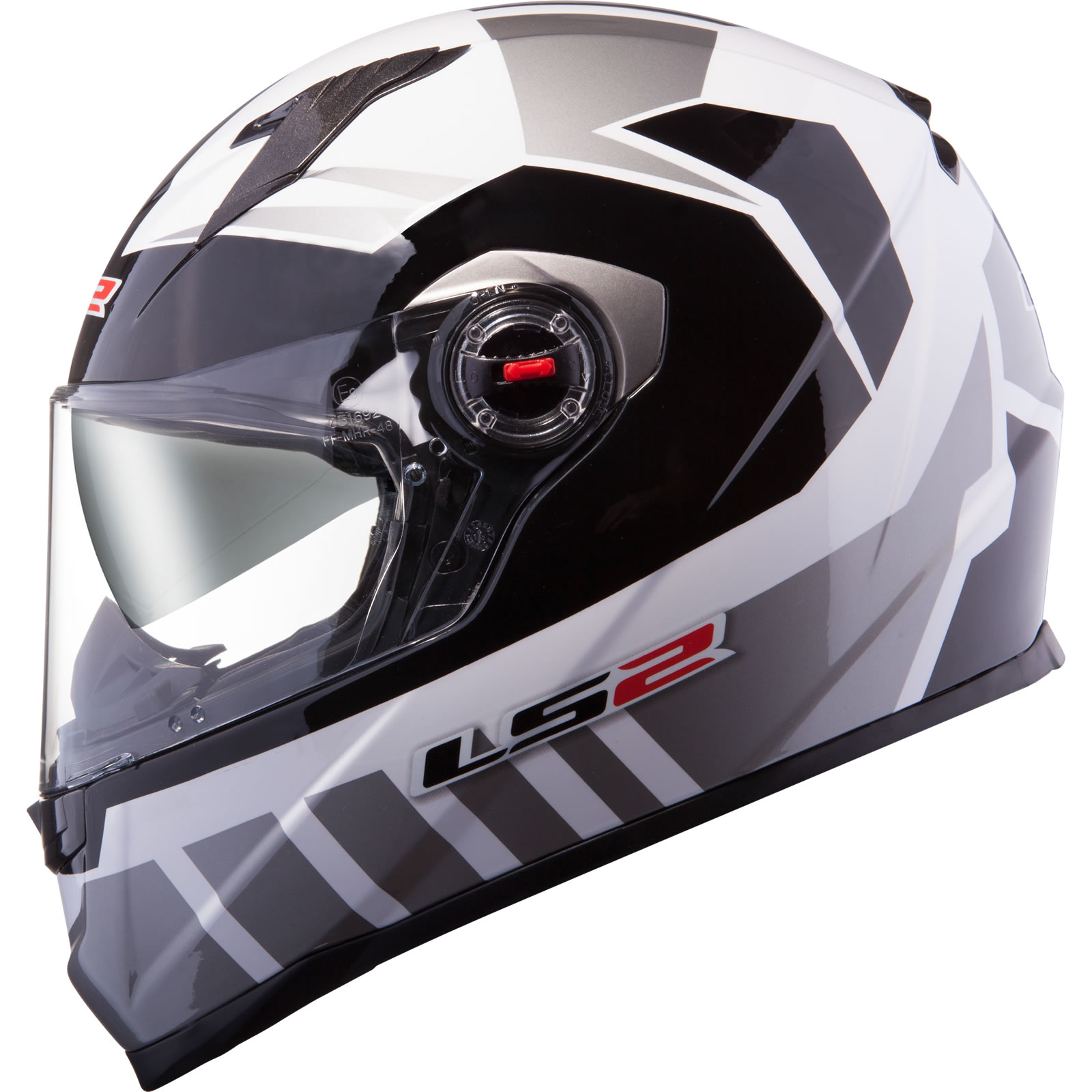 LS2 FF322.23 VOLTAGE FULL FACE RACING AIR PUMP FIT RACING MOTORCYCLE ...