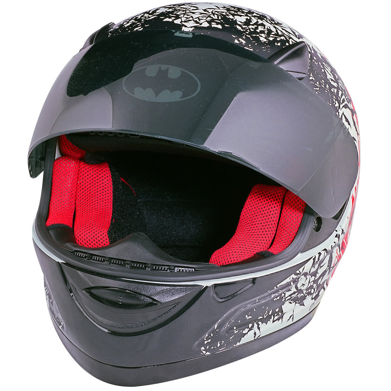 Box BX-2R Batman Blood Motorcycle Helmet - Full Face Helmets ...