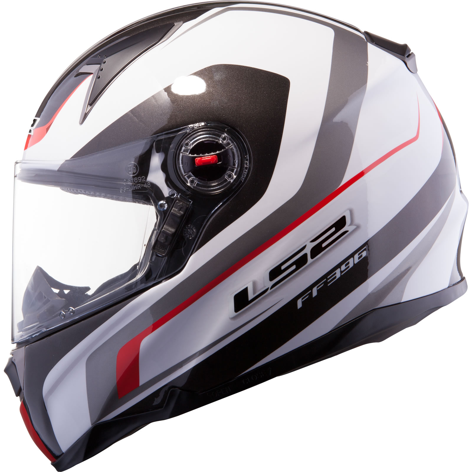 LS2 FF396.52 FT2 FORZA R FULL FACE ROAD SPORTS RACE SUN VISOR ...