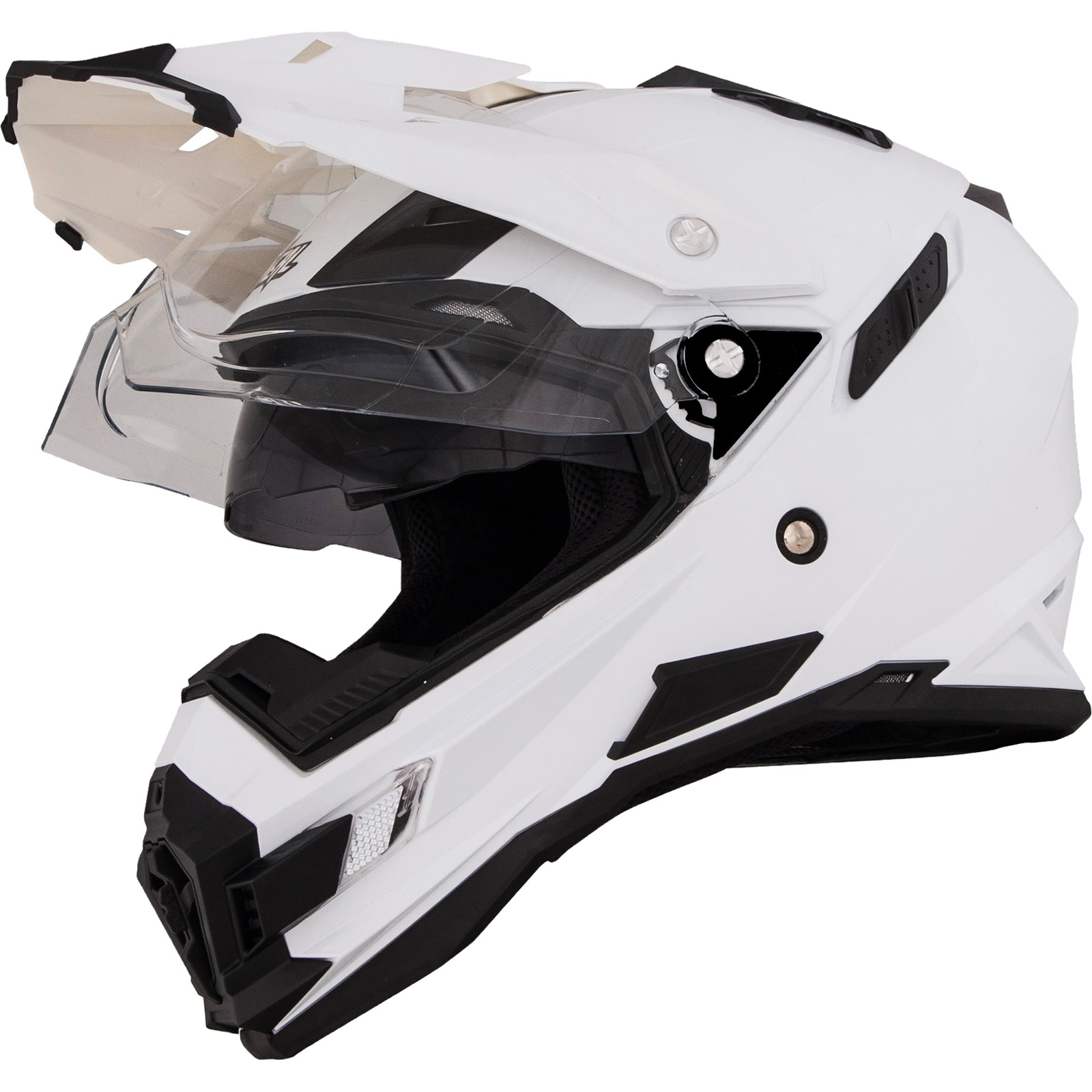 Oneal Sierra Adventure White Dual Sport Helmet Motorcycle Motocross ...