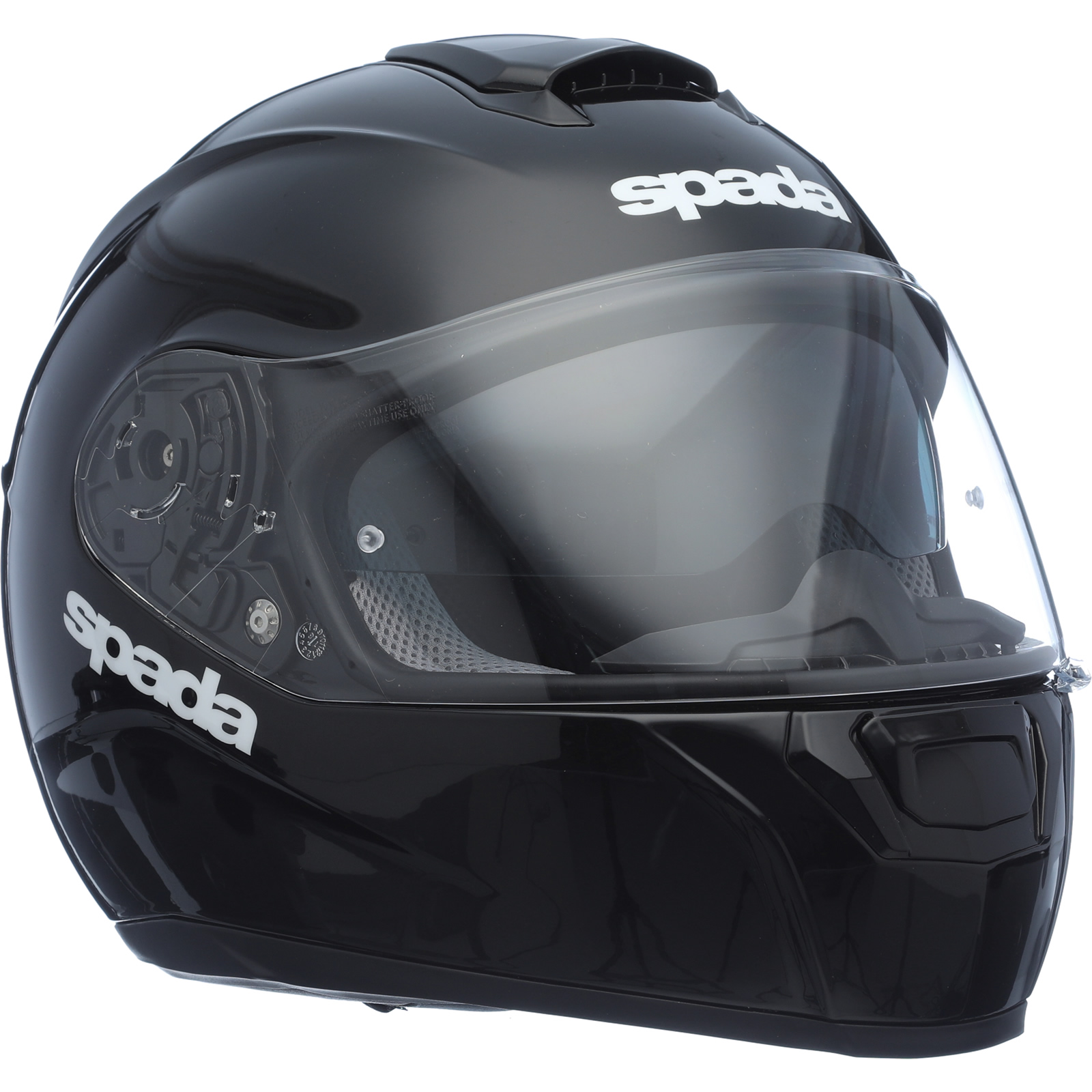 Spada SP16 Plain Motorcycle Helmet - Helmets - Ghostbikes.com