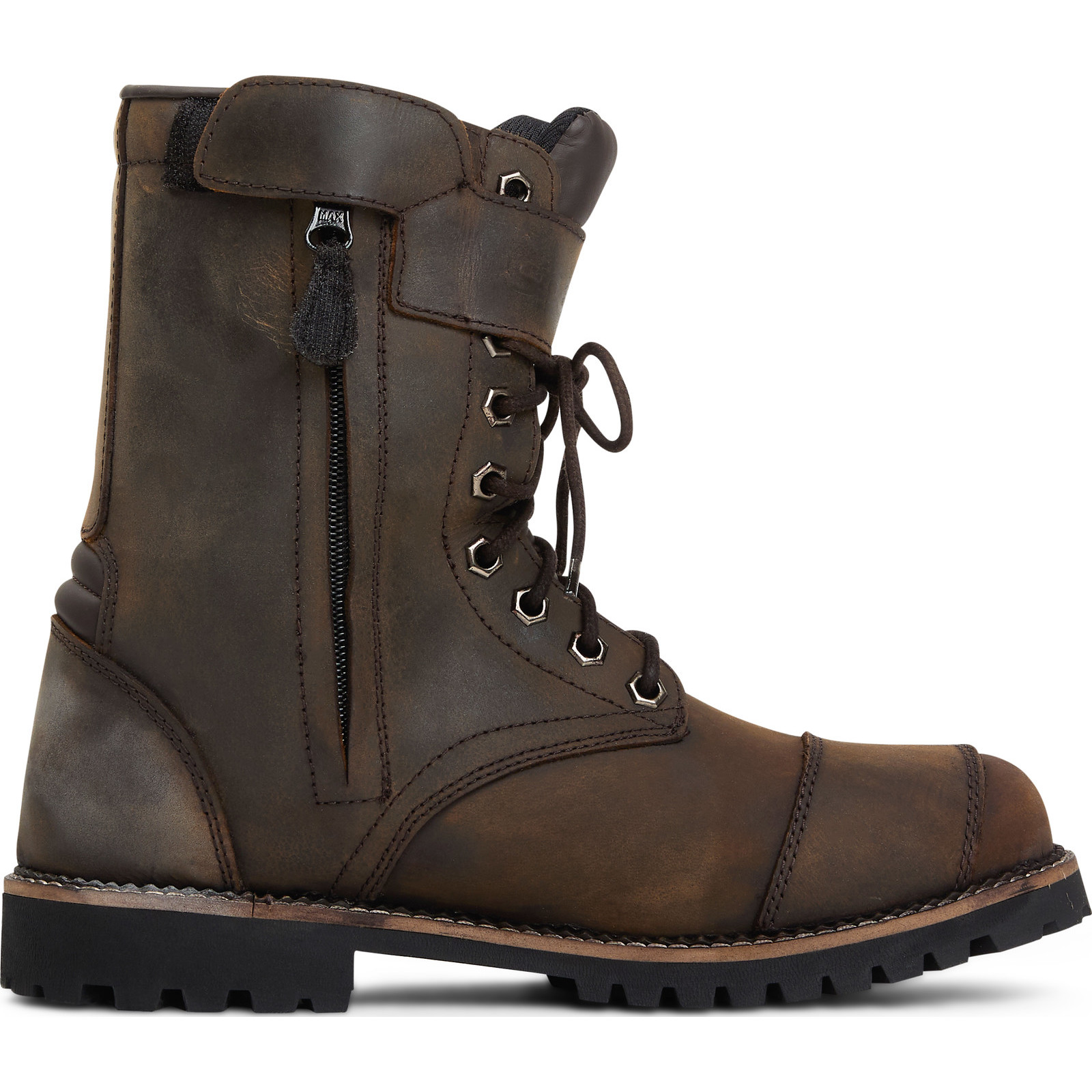 Spada Pilgrim Grande CE Leather Motorcycle Motorbike Touring Boots ...