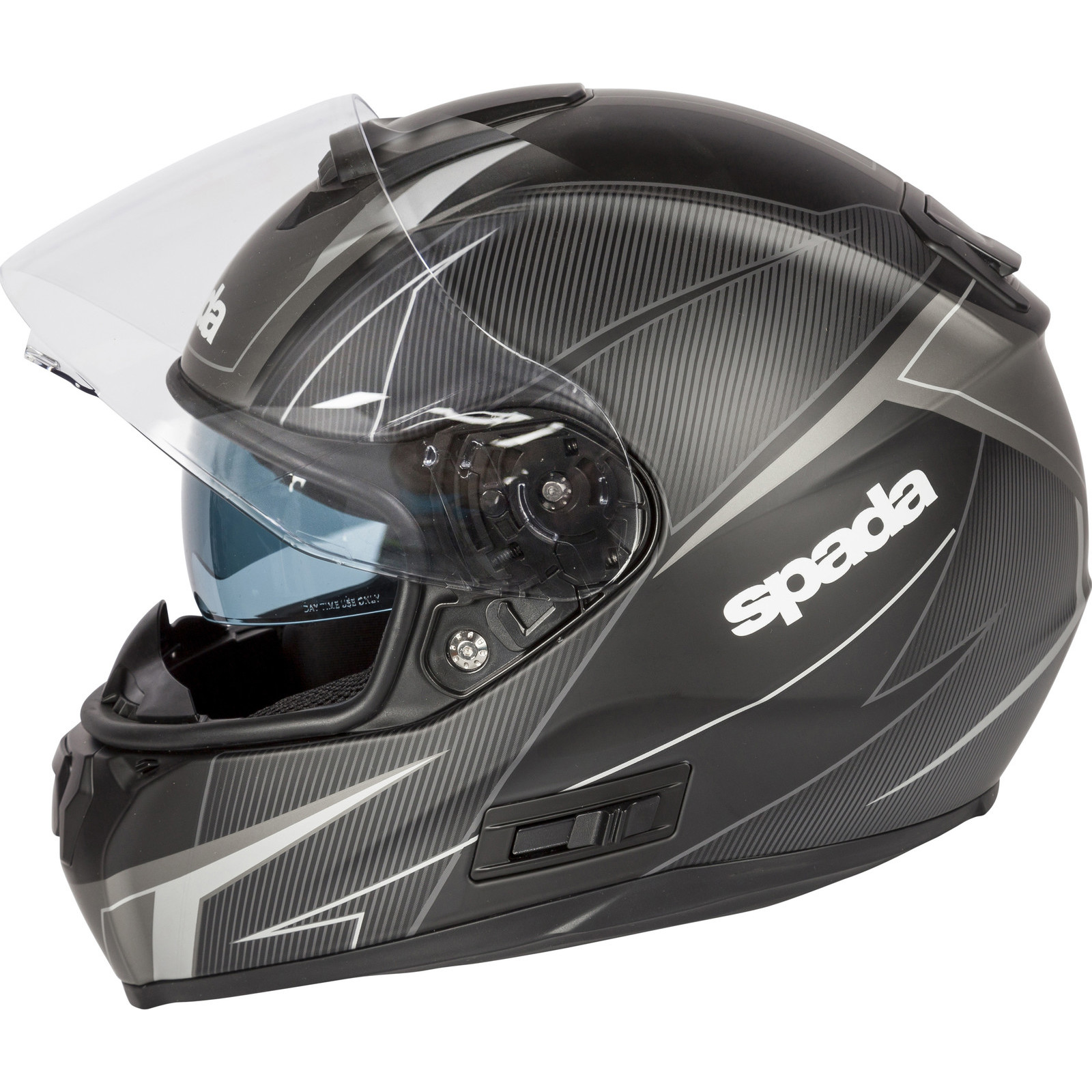 Spada SP16 Linear Motorcycle Motorbike Full Face Helmet Crash Bike ...