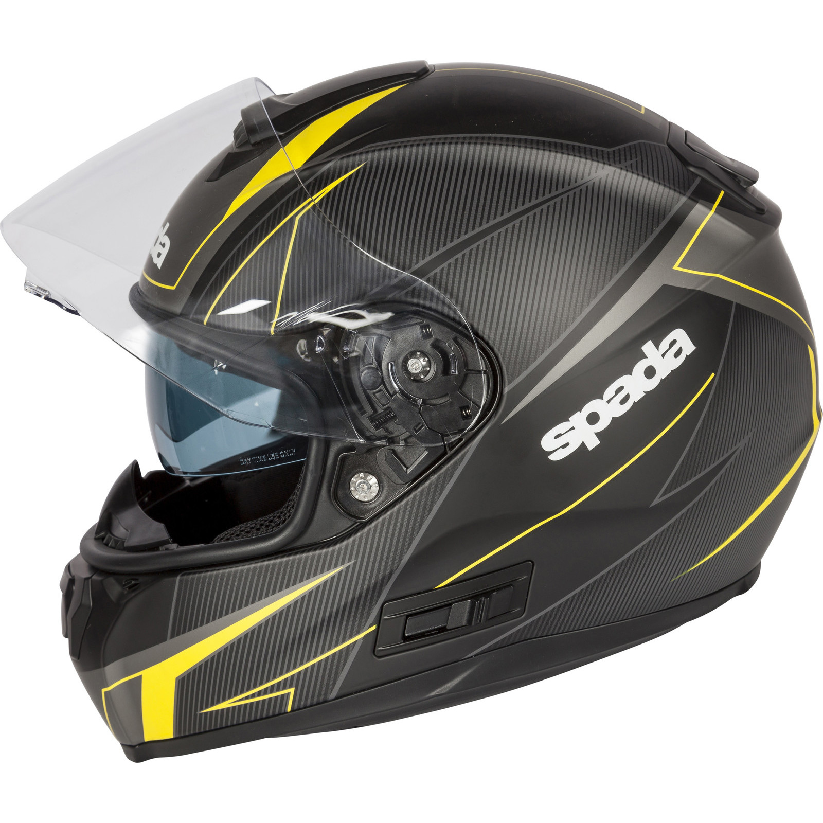 Spada SP16 Linear Motorcycle Motorbike Full Face Helmet Crash Bike ...