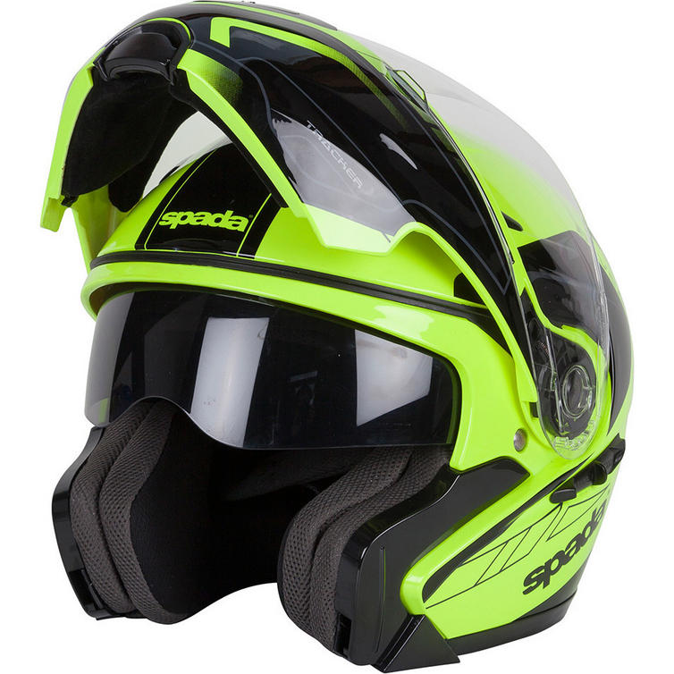 Spada Reveal Tracker Flip Front Motorcycle Helmet - Helmets ...