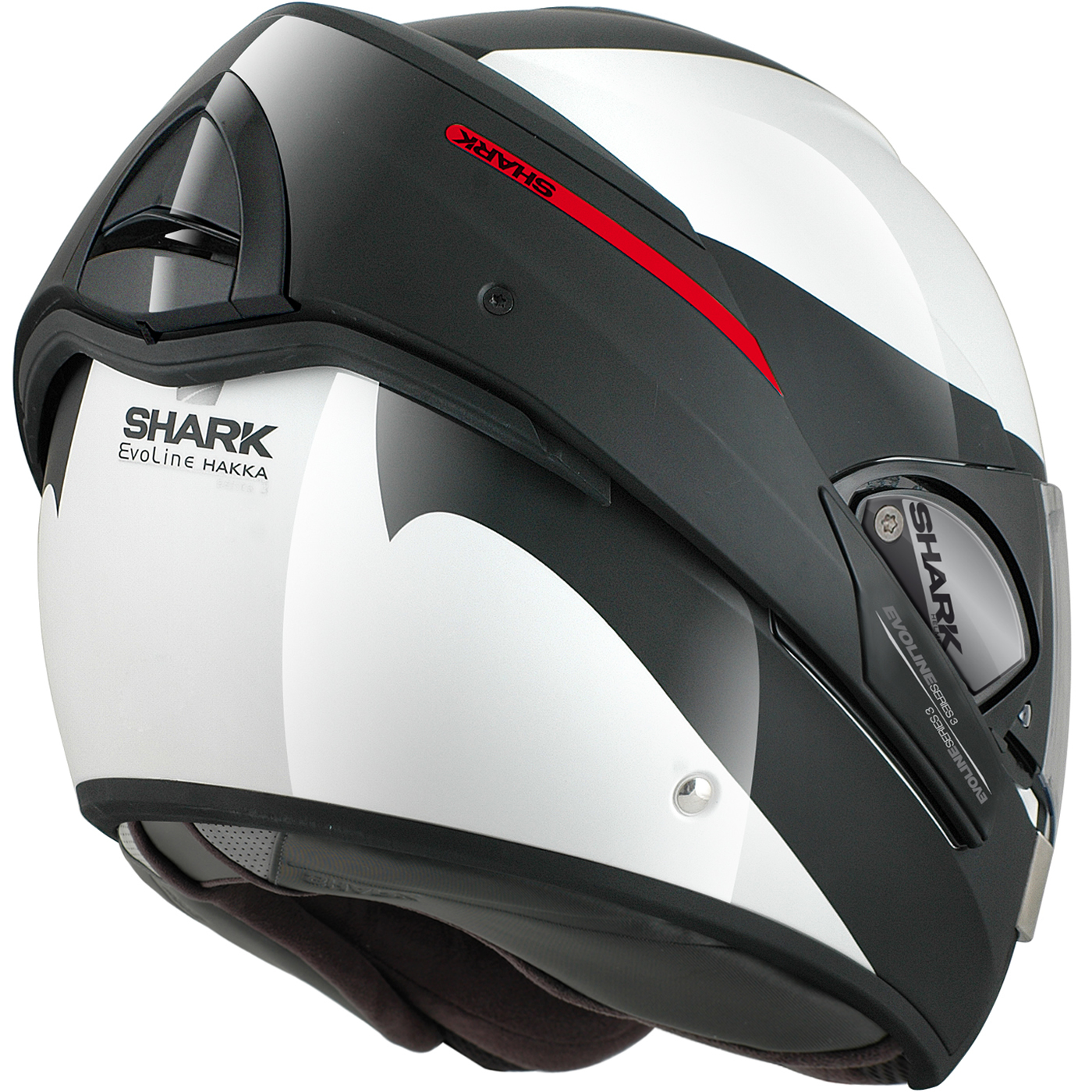 SHARK EVOLINE SERIES 3 ST HAKA FLIP UP FRONT FULL/OPEN FACE MOTORCYCLE ...
