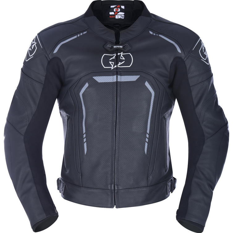 Oxford Strada Leather Motorcycle Jacket - Leather Jackets - Ghostbikes.com