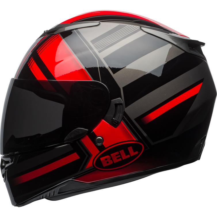 Bell RS-2 Tactical Motorcycle Helmet XS Red Black Titanium - Full Face ...