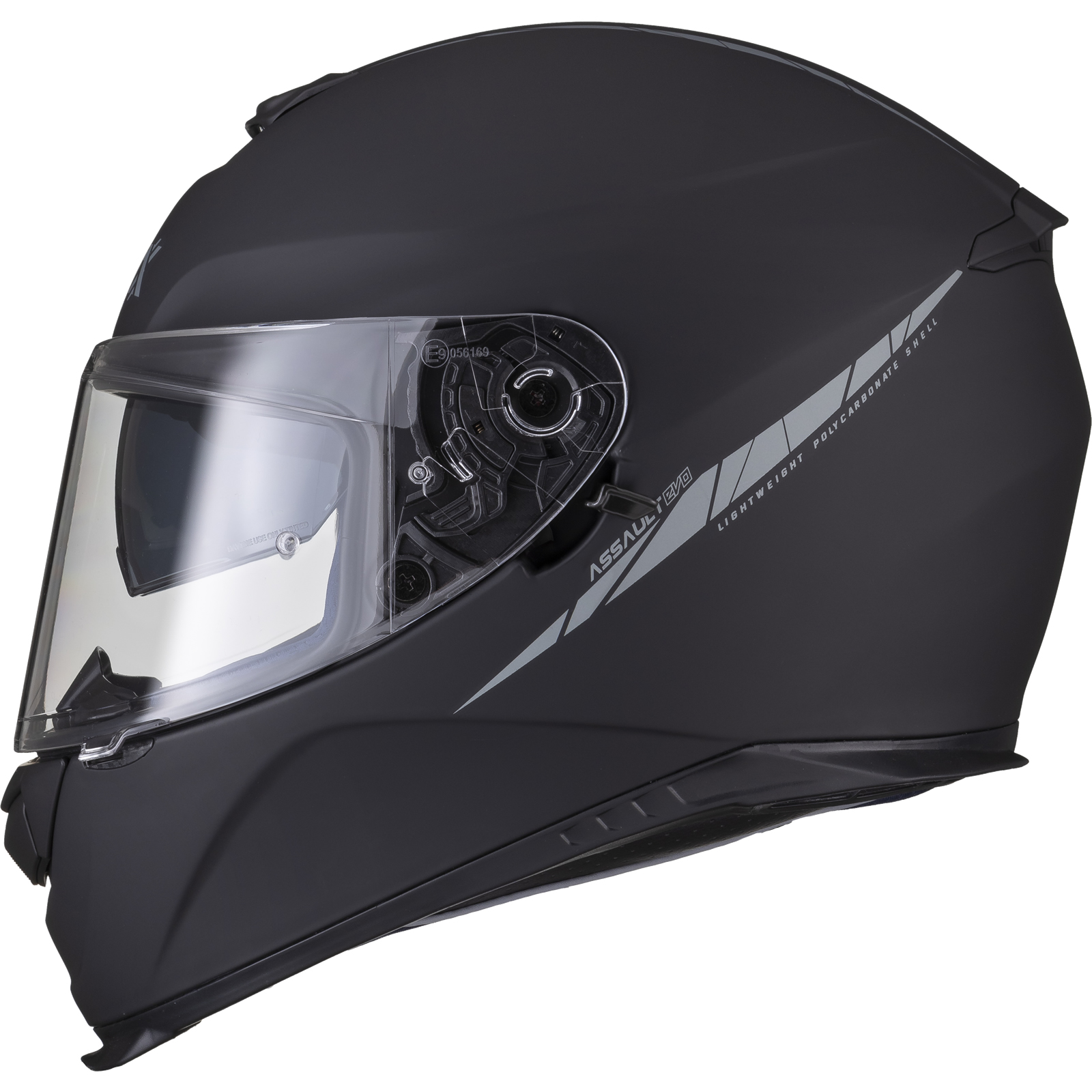 Shox Assault Evo Full Face Inner SunVisor Pinlock Motorcycle Helmet ...