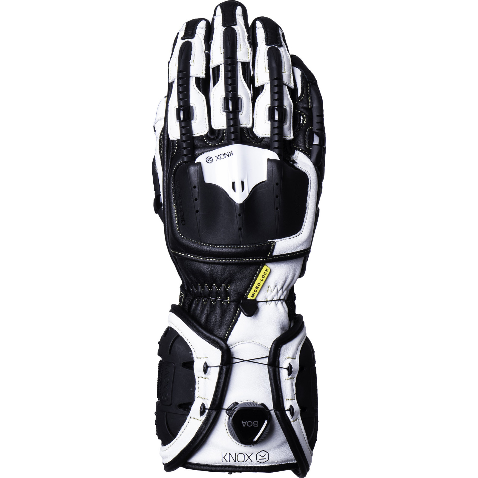 Knox Handroid MK4 Leather Motorcycle Gloves - Gloves - Ghostbikes.com