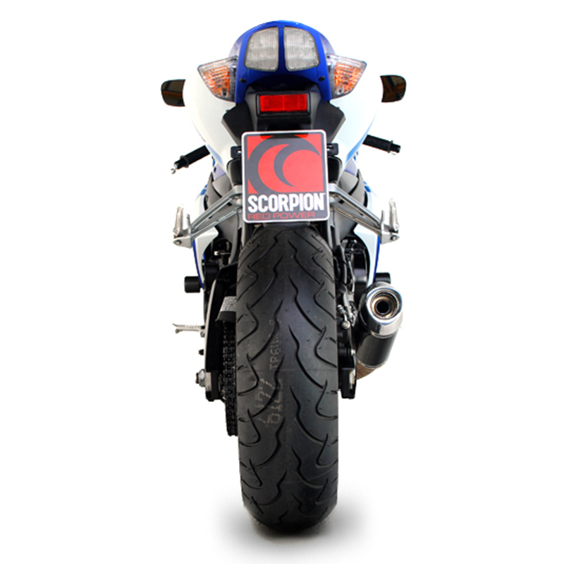 Scorpion Tagma Carbon Oval Exhaust Suzuki GSXR600 K6-7 06-07 ...