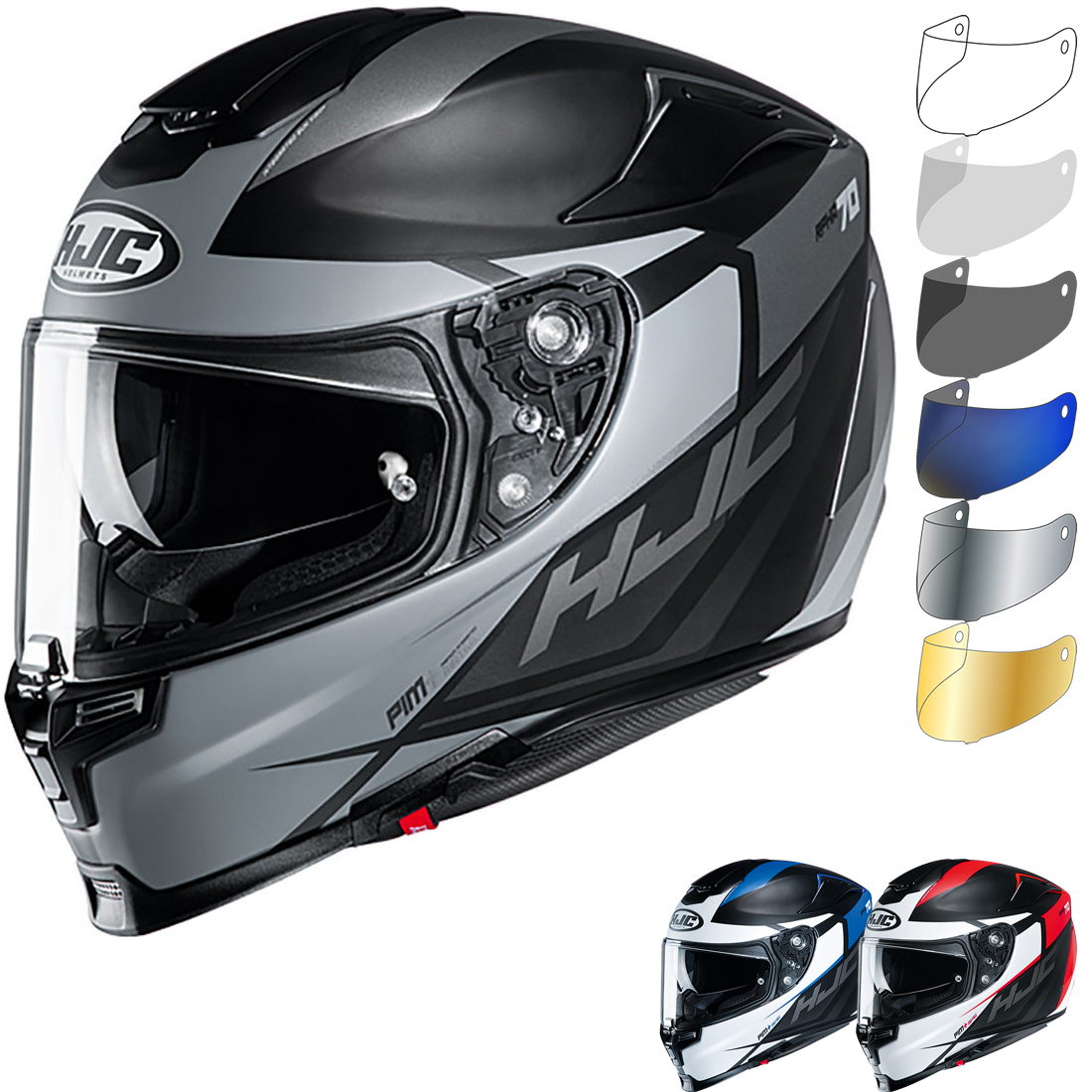 hjc rpha 70 iridium visor