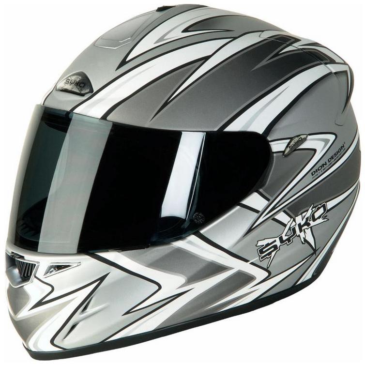 Syko Terminator Motorcycle Helmet - Full Face Helmets - Ghostbikes.com