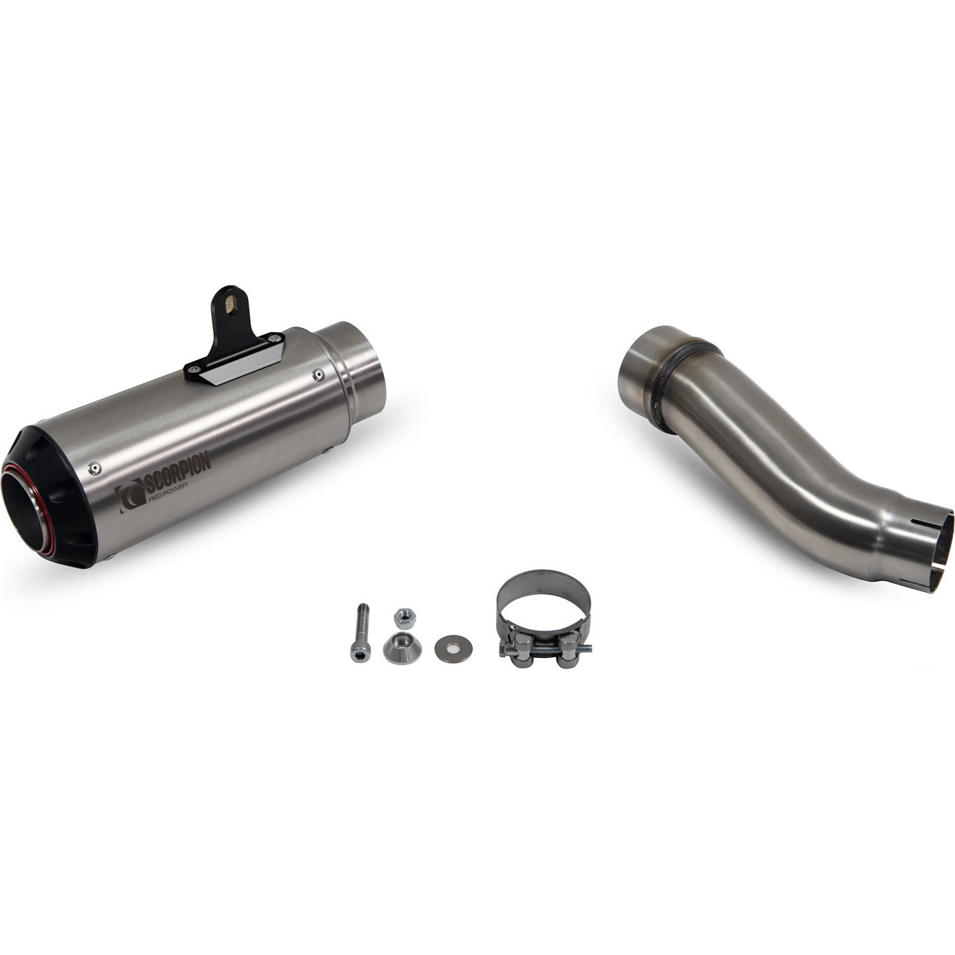 Kawasaki ZH2 2020 Scorpion Red Power Stainless Steel Slip-On ...