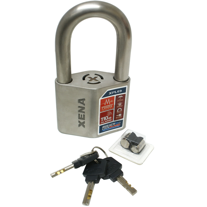 Scooter Disc Brake Alarm Lock Xena Alarm Lock For Scooters - Stainless ...