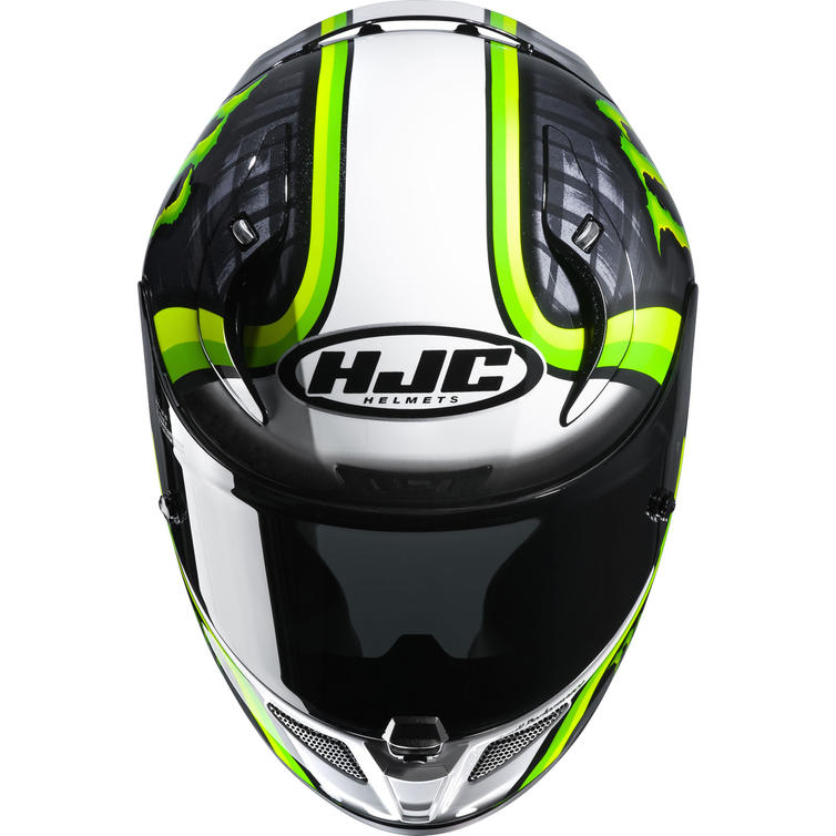 HJC RPHA 11 Cal Crutchlow Replica Streamline Motorcycle Helmet & Visor ...