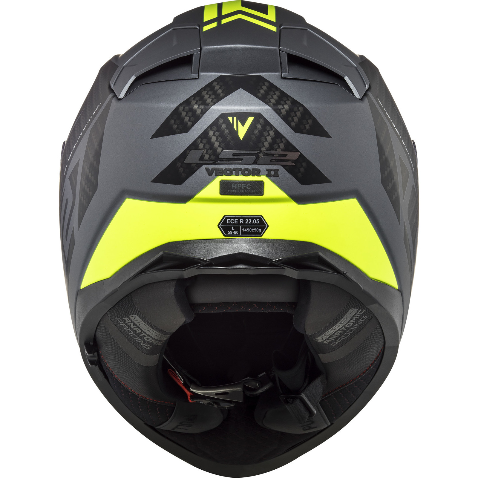 LS2 FF811 Vector II Splitter Motorcycle Helmet - Full Face Helmets ...