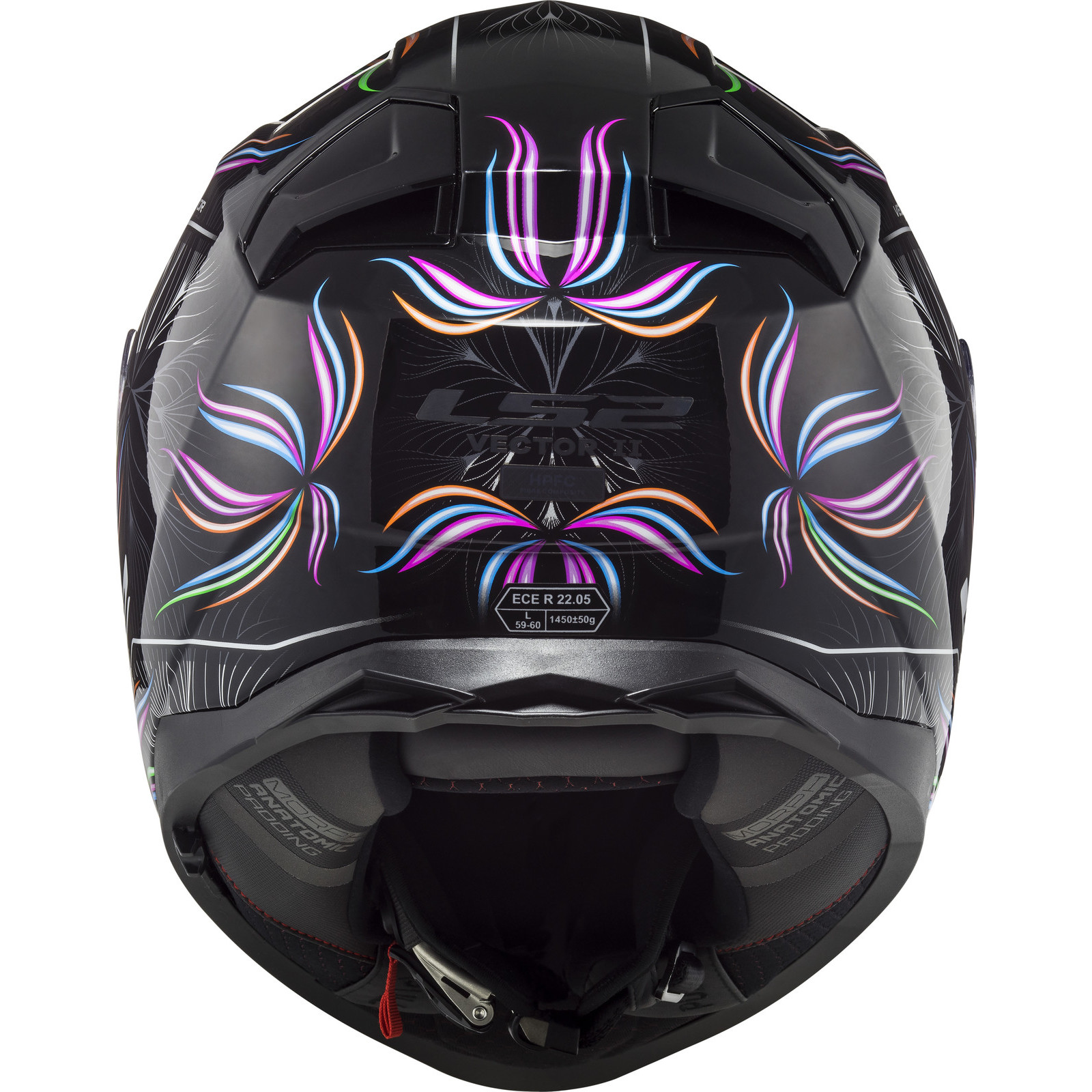 LS2 FF811 Vector II Tropical Motorcycle Helmet - Full Face Helmets ...