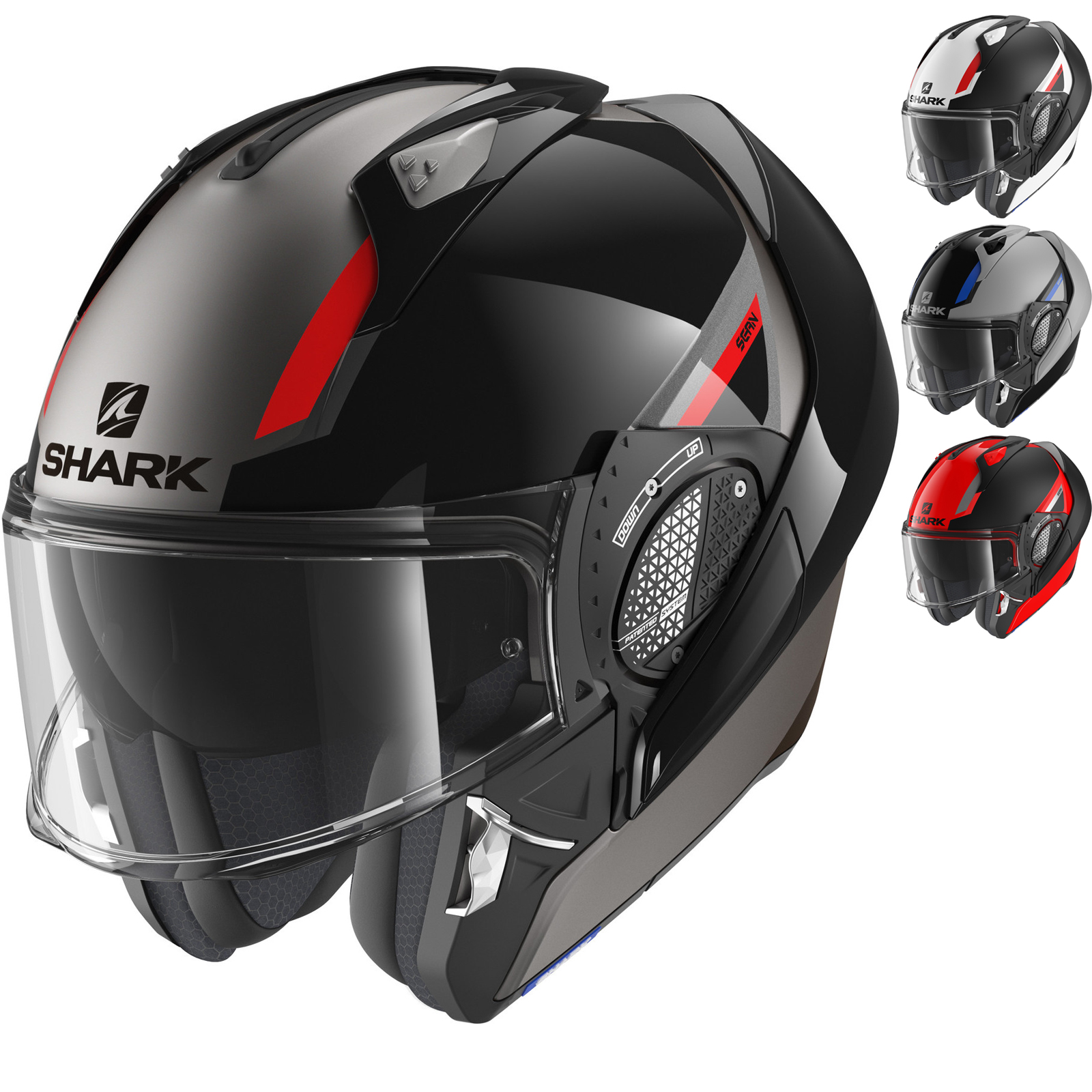 Shark Evo-GT Sean Flip Front Motorcycle Helmet - New Arrivals ...