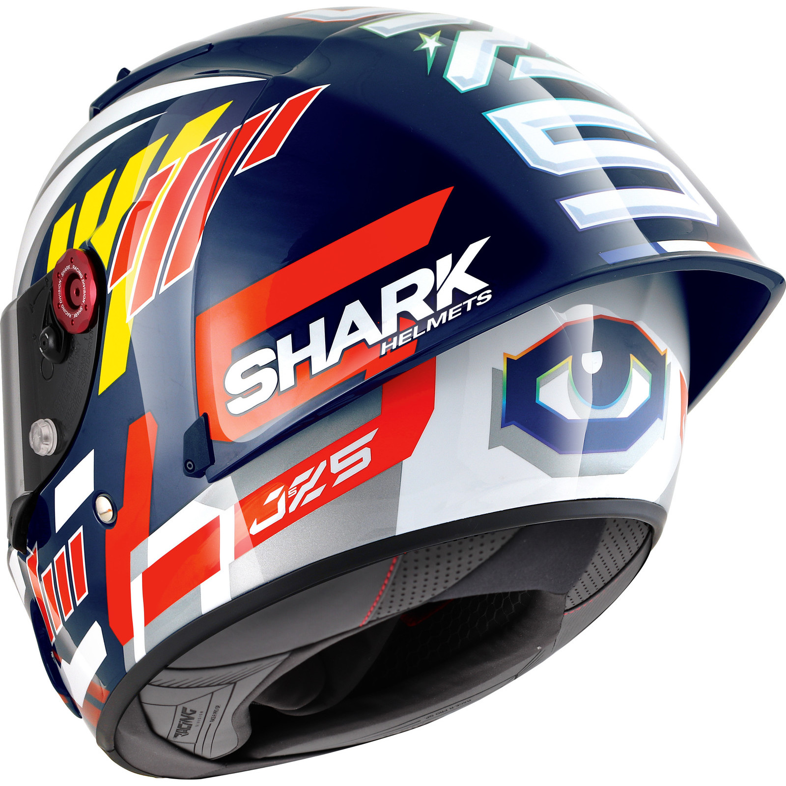 Shark Race-R Pro GP Replica Zarco Signature Motorcycle Helmet & Visor ...