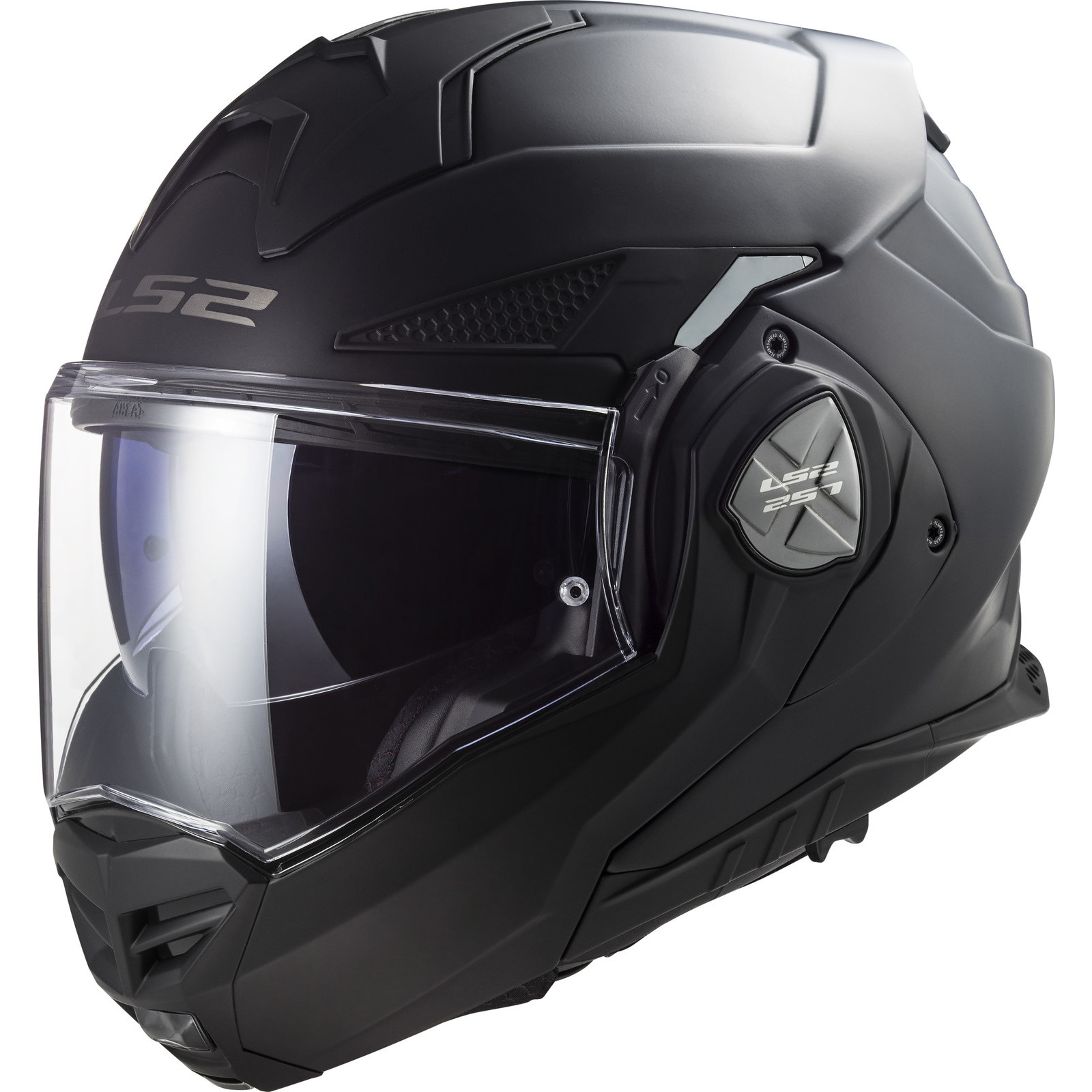 LS2 FF901 Advant X Solid Flip Front Motorcycle Helmet & Visor - Flip ...