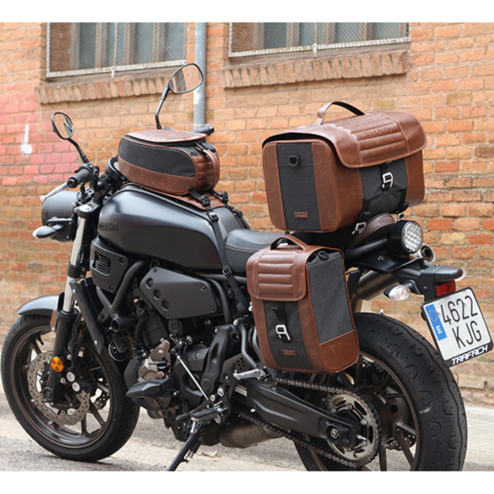 Shad SR38 Cafe Racer Style Motorcycle Side Case Pannier - Panniers ...