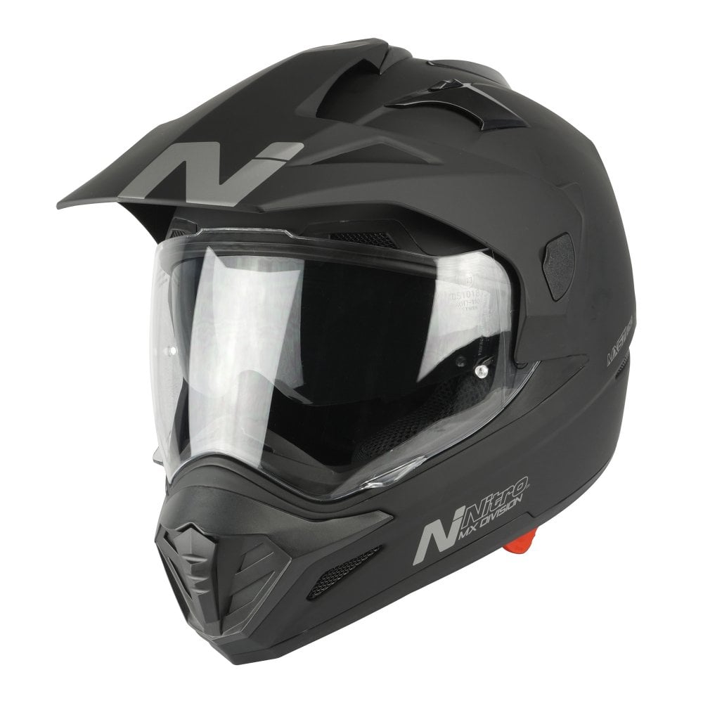 Nitro MX671 DVS Adventure Motorcycle Helmet Dual Sport Off Road Urban ...