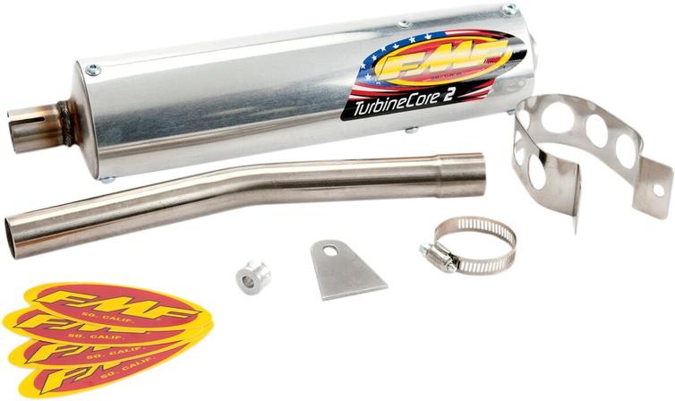 FMF Universal Exhaust Silencer With Spark Arrestor For 80-125cc Bikes ...