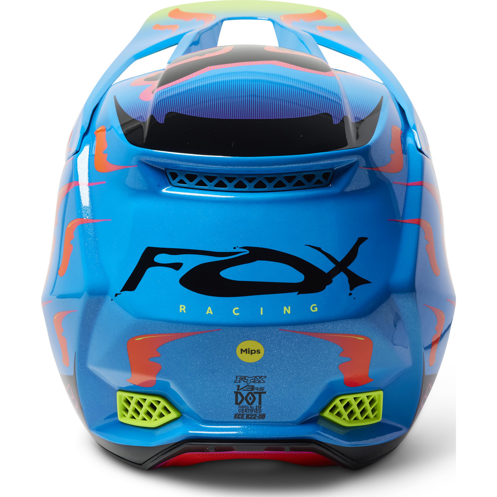 Fox Racing 2023 V3 RS Eyeris Motocross Helmet - Helmets - Ghostbikes.com