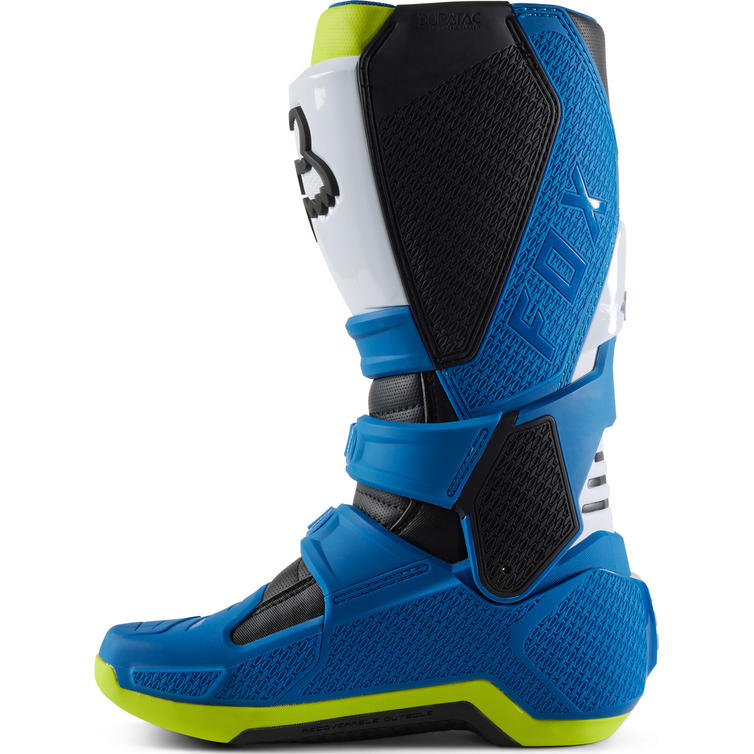 Fox Racing Motion Blue Yellow Motocross Boots - New Arrivals ...
