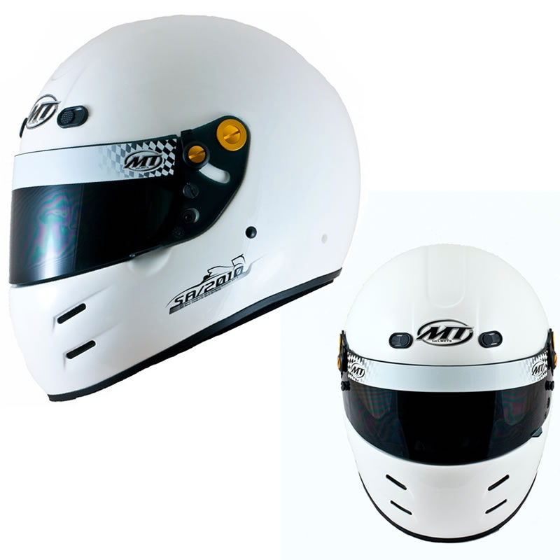 MT SA2010 GO KART KARTING RACE CAR FIBREGLASS SNELL DOT RACING HELMET ...