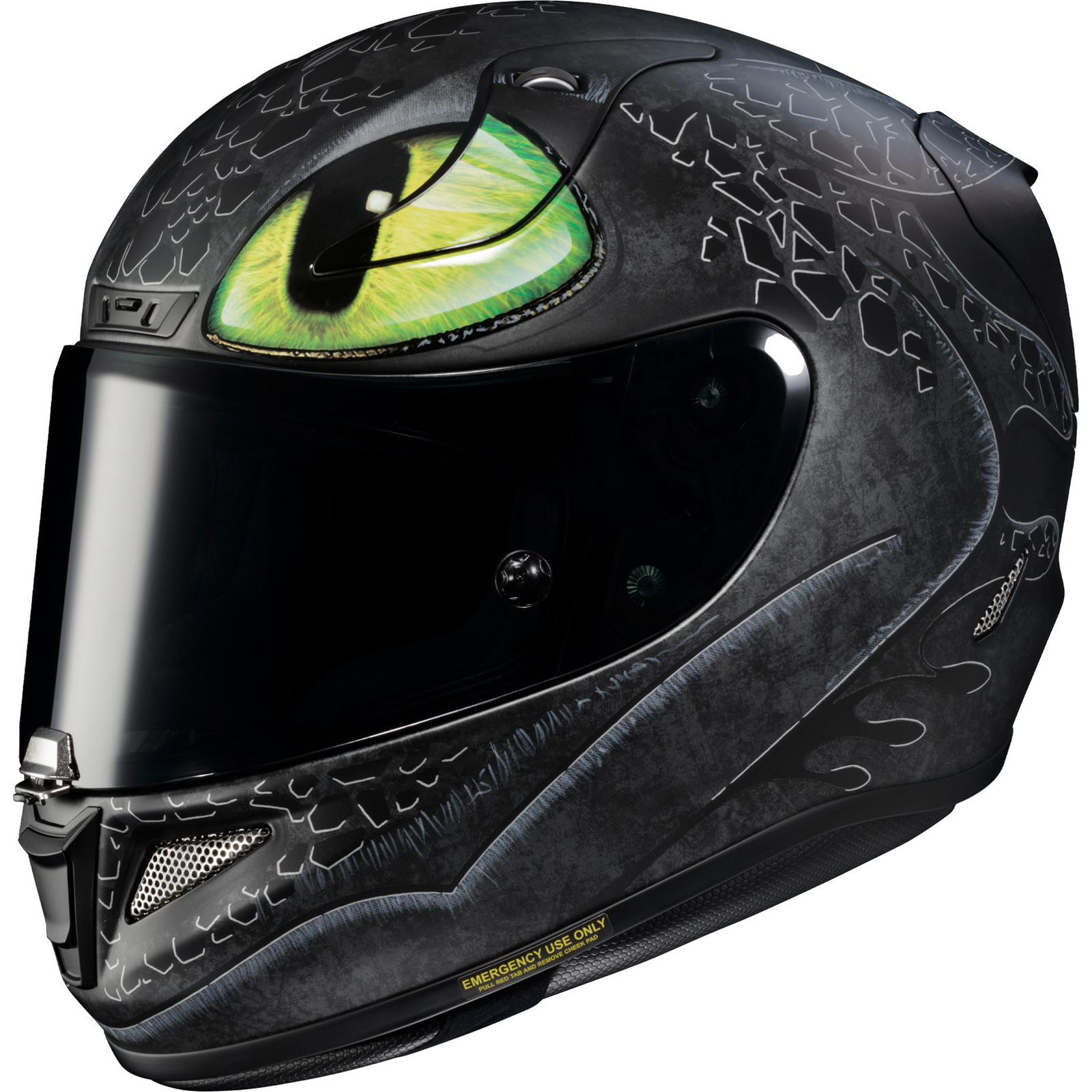 HJC RPHA 11 Toothless Dragon Motorcycle Helmet - Full Face Helmets ...