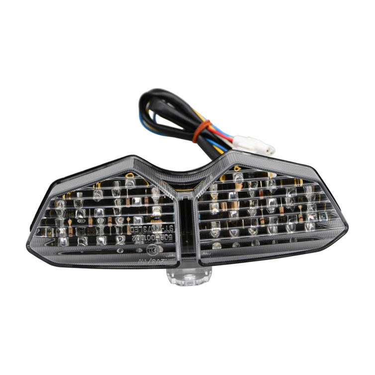 Bike It LED Rear Tail Light With Clear Lens & Integral Indicators ...