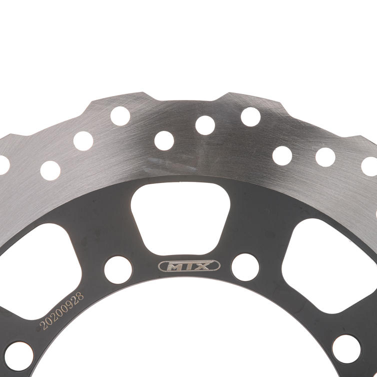 MTX Performance Front Solid Wavy Brake Disc - Kawasaki KLR650 2008-09 ...