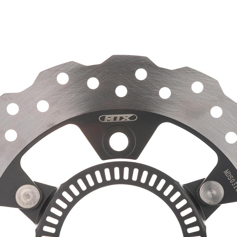 MTX Performance Rear Solid Wavy Brake Disc - Kawasaki Ninja 400 2018-20 ...