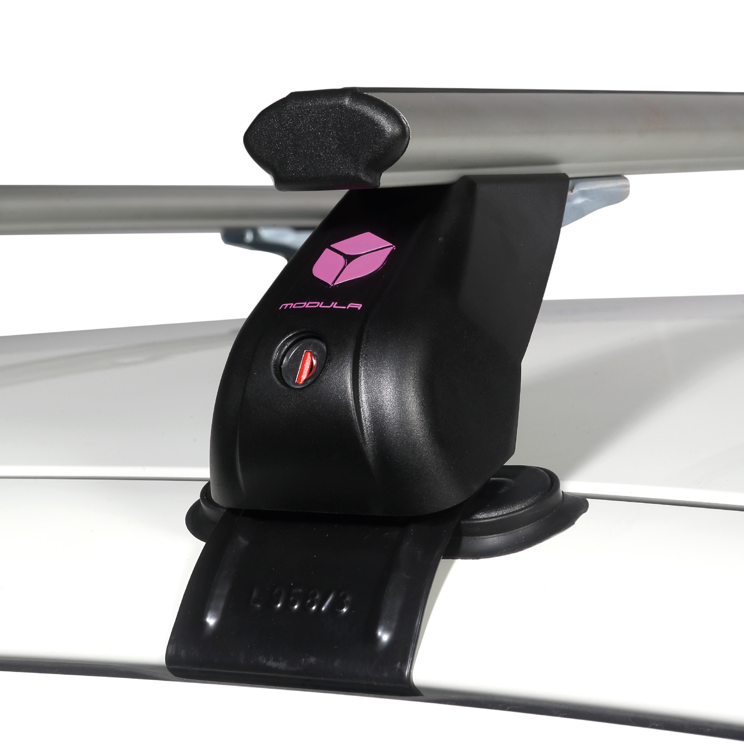 Modula Aluminium Aero Roof Bars Set fit Jaguar XF Saloon 07-15 Non Rail ...